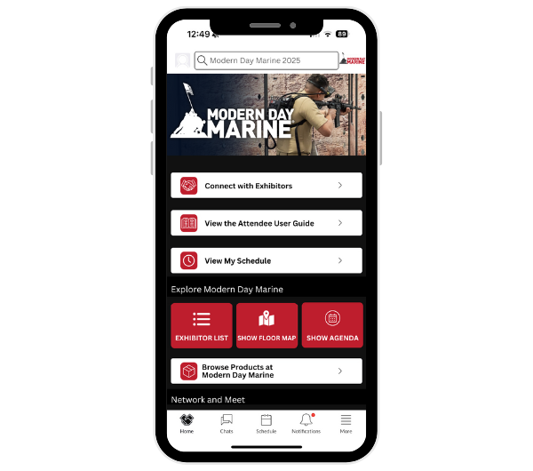 Show App - Marine Military Expos